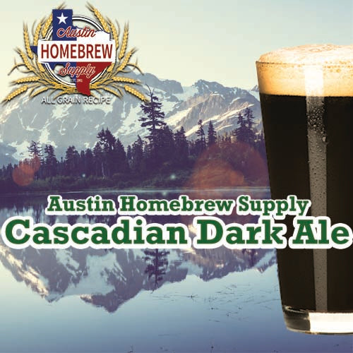 AHS Cascadian Dark Ale (14B) - ALL GRAIN Homebrew Ingredient Kit
