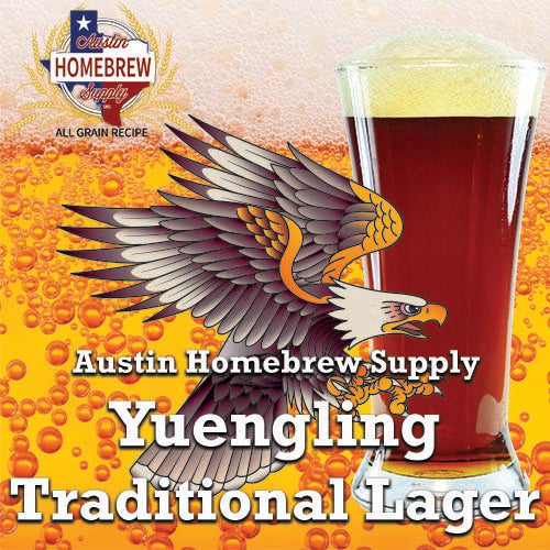 Yuengling Traditional Lager (1C) - ALL GRAIN Homebrew Ingredient Kit